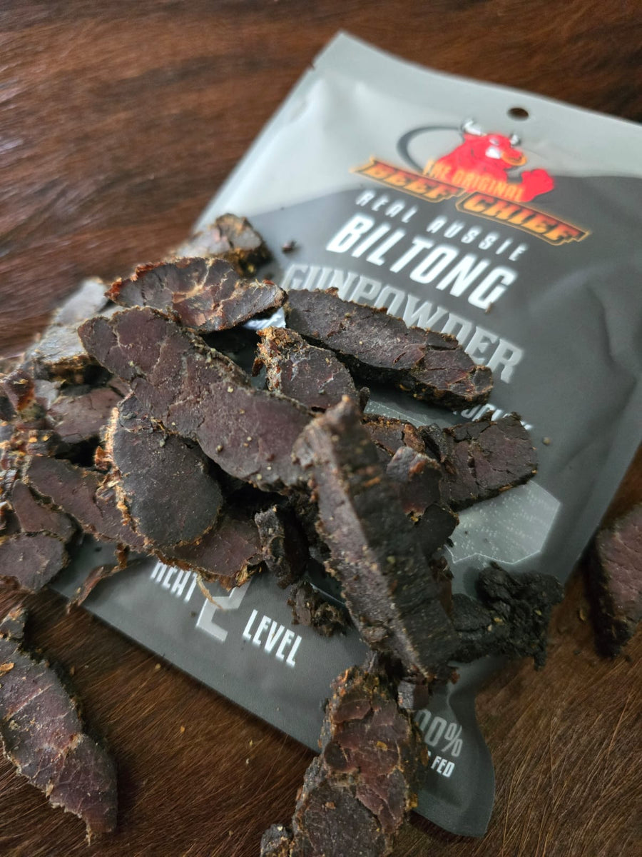 Gunpowder Biltong Australia | Original Beef Chief – OBCwholesale
